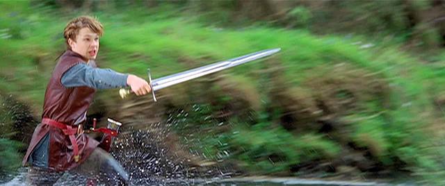 Defending the Legacy: Peter Pevensie's Sword: An Illustration of His ...