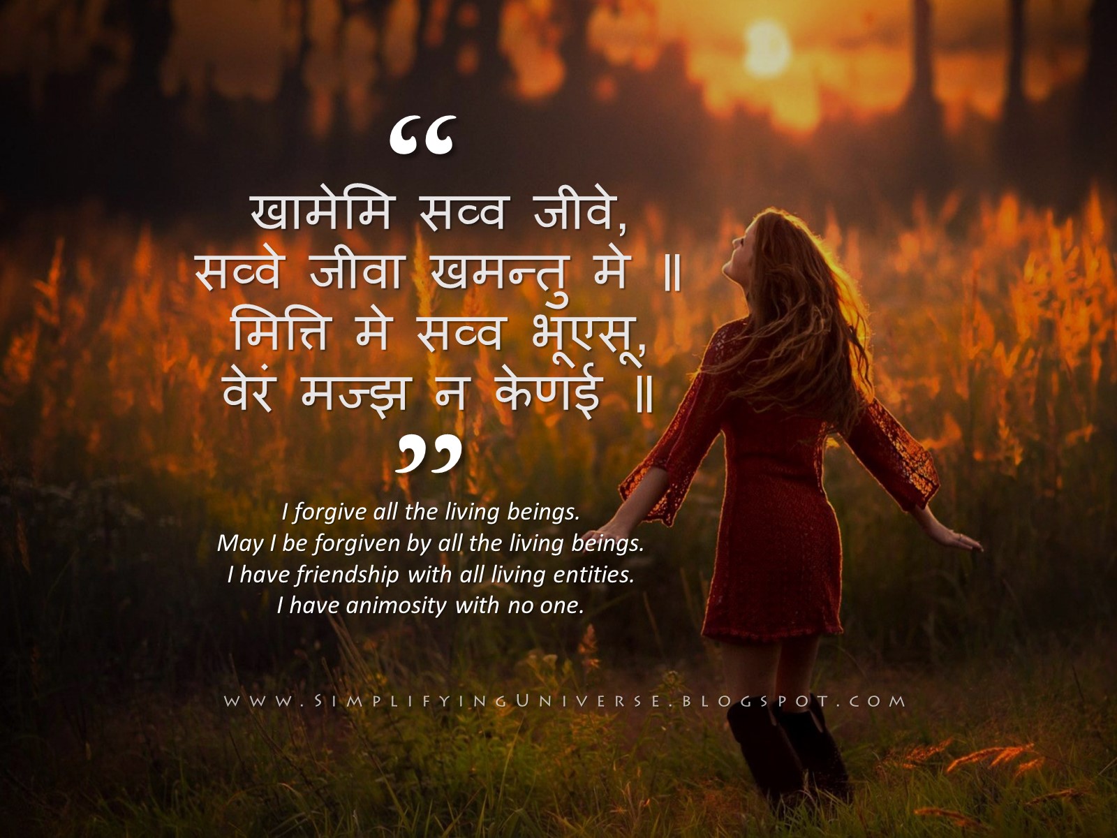 Simplifying Universe: Prayer for Forgiveness - Jain Paryushan ...