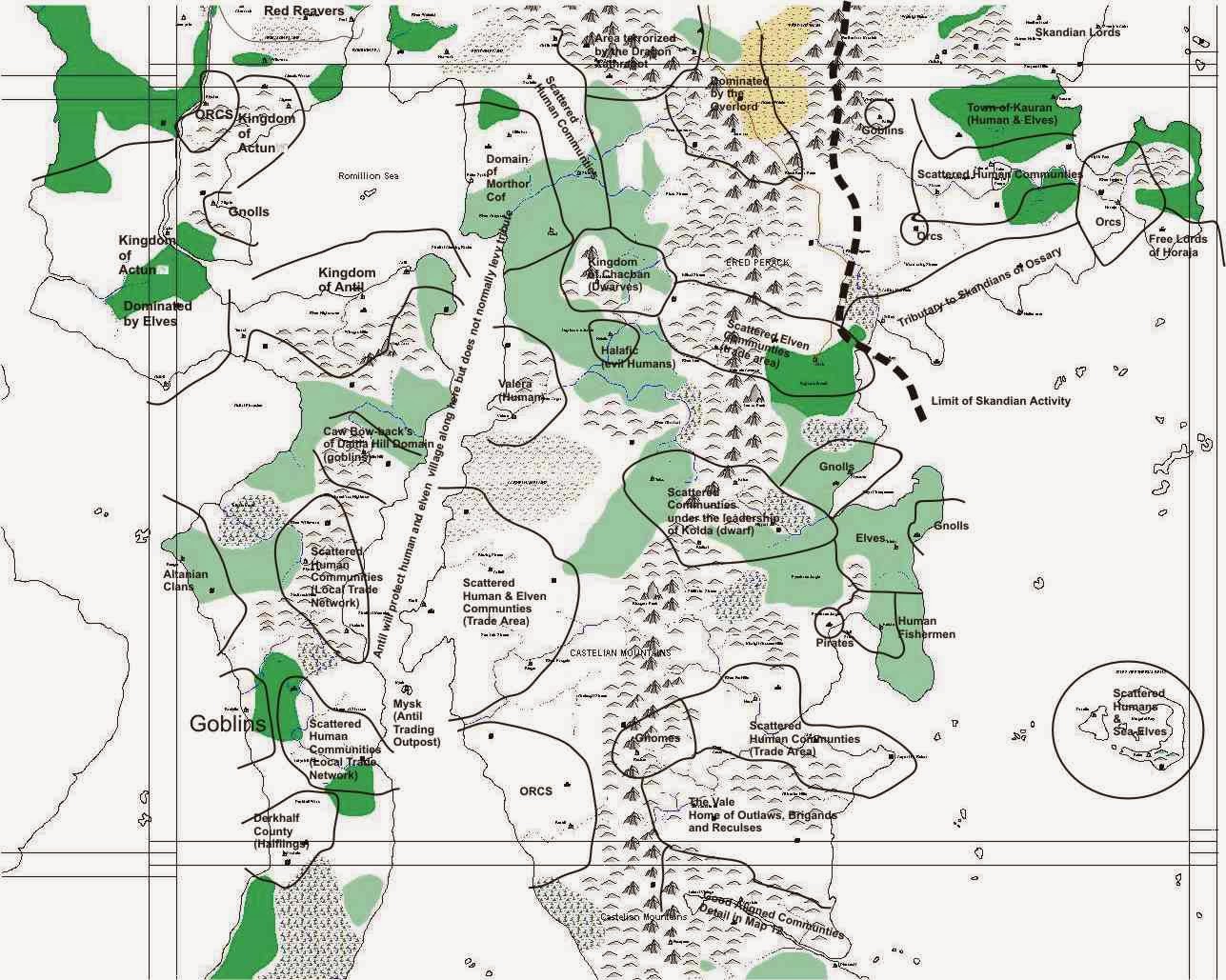 The Southlands Campaigns:Tabletop D&D in the Wilderlands