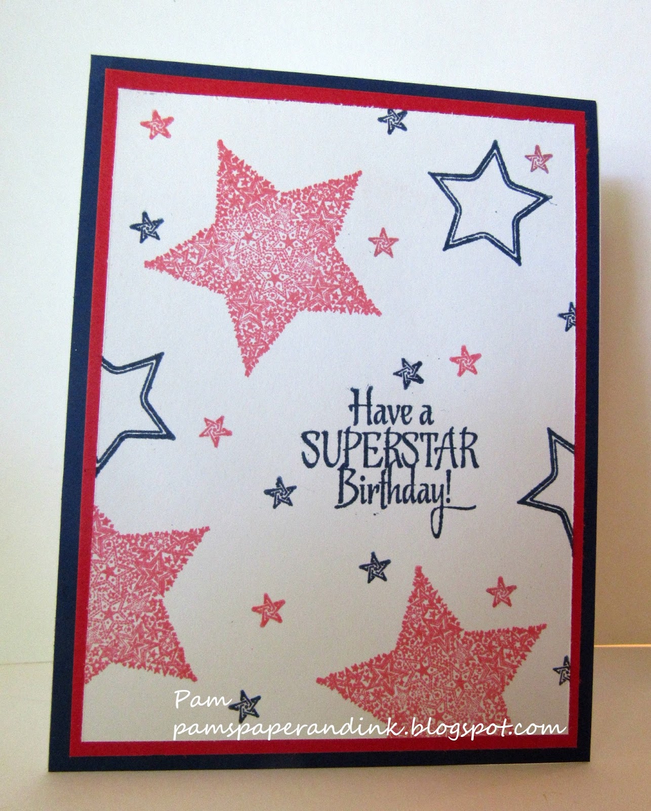 Pam's Paper & Ink : Superstar Birthday