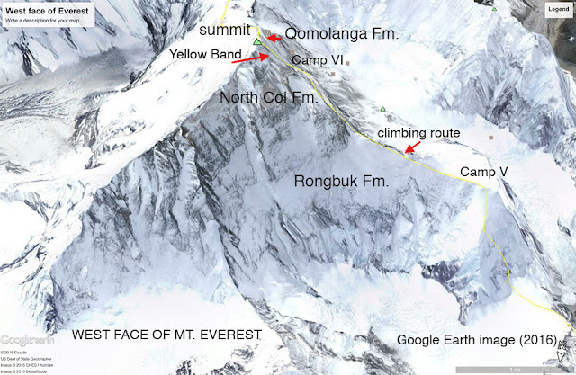 PALEO & GEO TOPICS: Comments by R. L. Squires: Geology of Mt. Everest ...