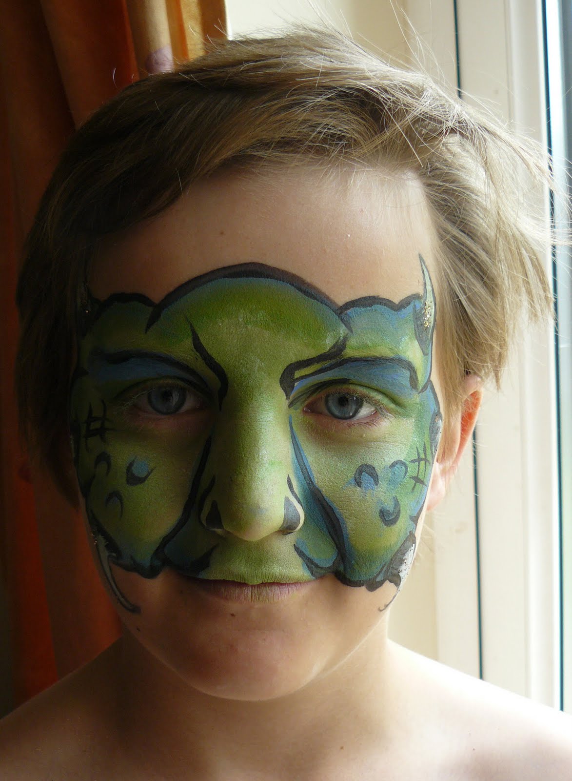 Cherry tree face painting