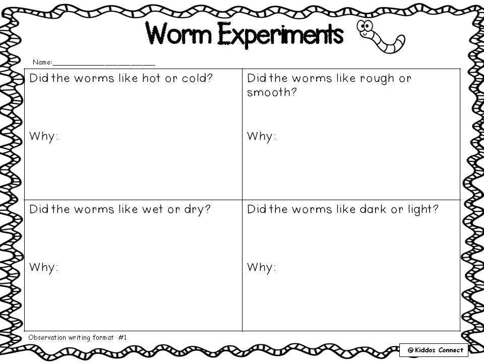 Kiddos Connect Blog: Wiggle Worms Unit and Close (and a freebie too!)