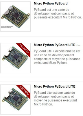La famille MicroPython PyBoard s'agrandit - MCHobby - Le Blog
