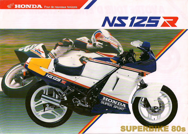 SUPERBIKE 80'S, le site des motos des années 80-90: HONDA NSR 125 ROTHMANS REPLICA 1988 BROCHURE ...