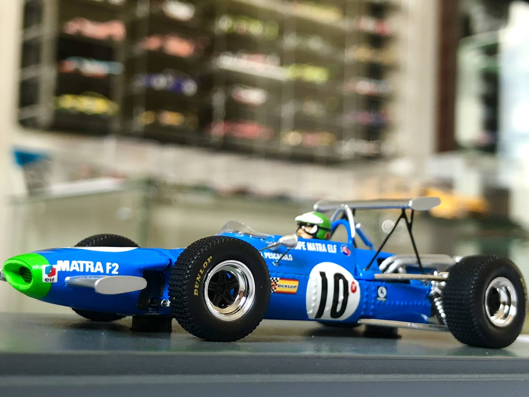 Nouveauté 1/43 Spark Pescarolo : Matra MS7 F2 Grand Prix d'Albi 1968 ...