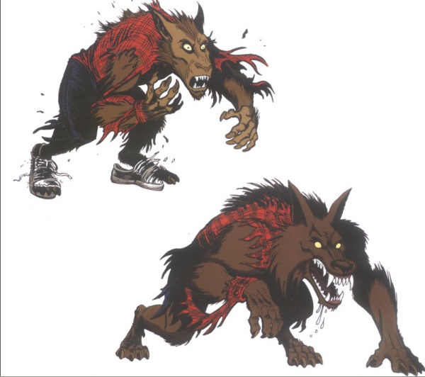 Male Transformations: Werewolf Illustrations
