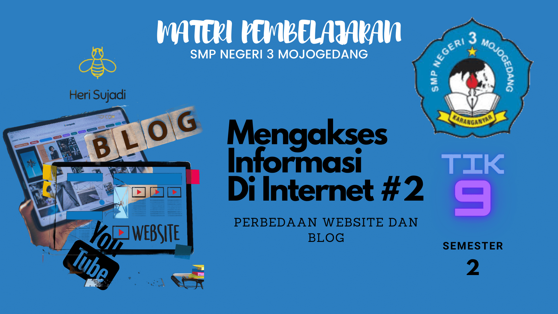 Akses Situs Informasi Di Internet Materi TIK (Prakarya) Kelas 9 ...