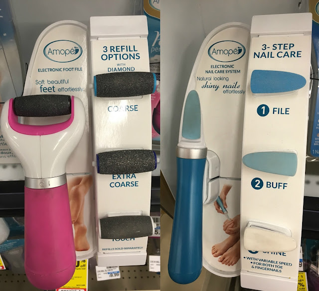 Foot Care with The Amopé Pedi Perfect™ Electronic Foot and Nail Files ...