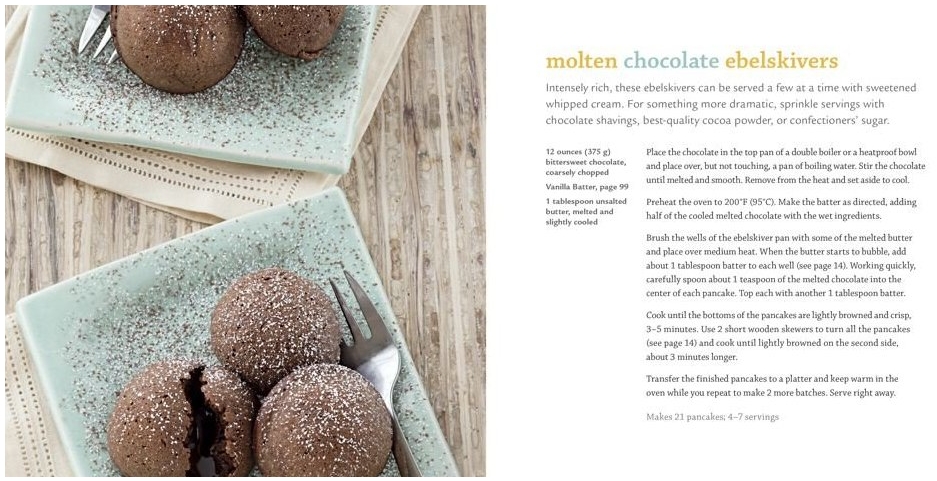 Ebelskivers, gogosile daneze umplute, din cartea lui Kevin Crafts