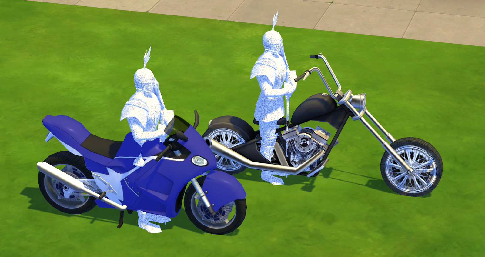 Sims 4 Motofest Posepack - Mel Bennett