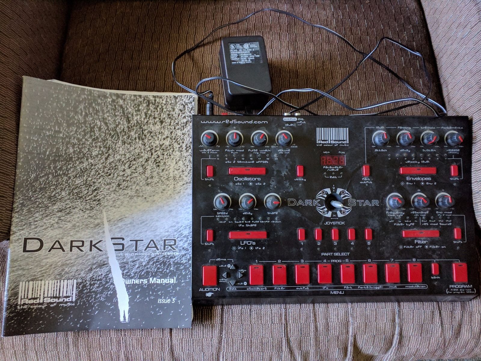 MATRIXSYNTH: Red Sound Darkstar 8 Voice Virtual Analog Synth