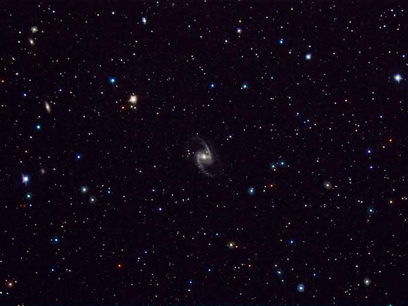 Observing the Great Barred Spiral Galaxy