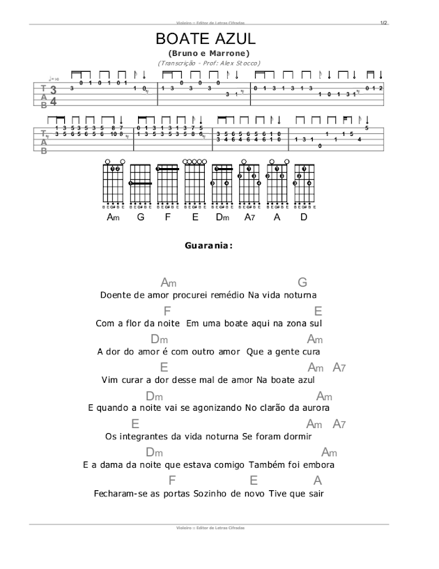 BOATE AZUL COMO TOCAR NA VIOLA - STOCK'S MUSIC VIOLA