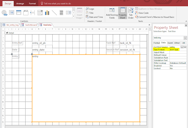 Microsoft Access Tips Adding Rich Text Formatting To Access Data