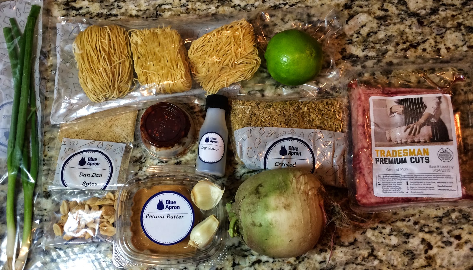 Blue Apron Subscription Box Review - Part 8 & 9 - Blue Skies for Me Please
