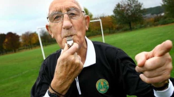 Refereeing World: Britain's oldest football referee