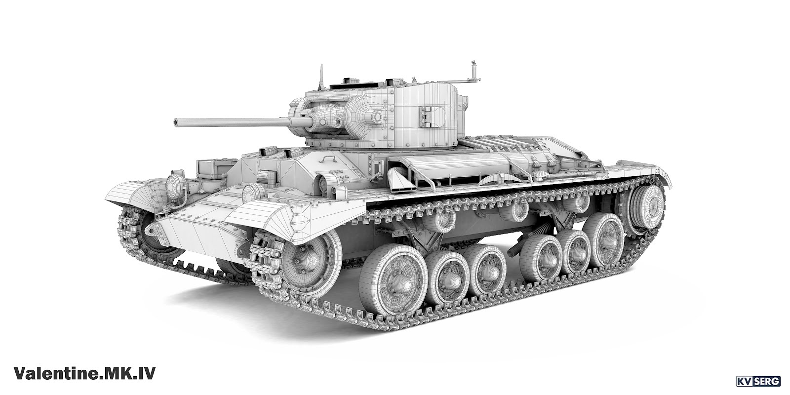 KVSERG ART: Valentine MK IV