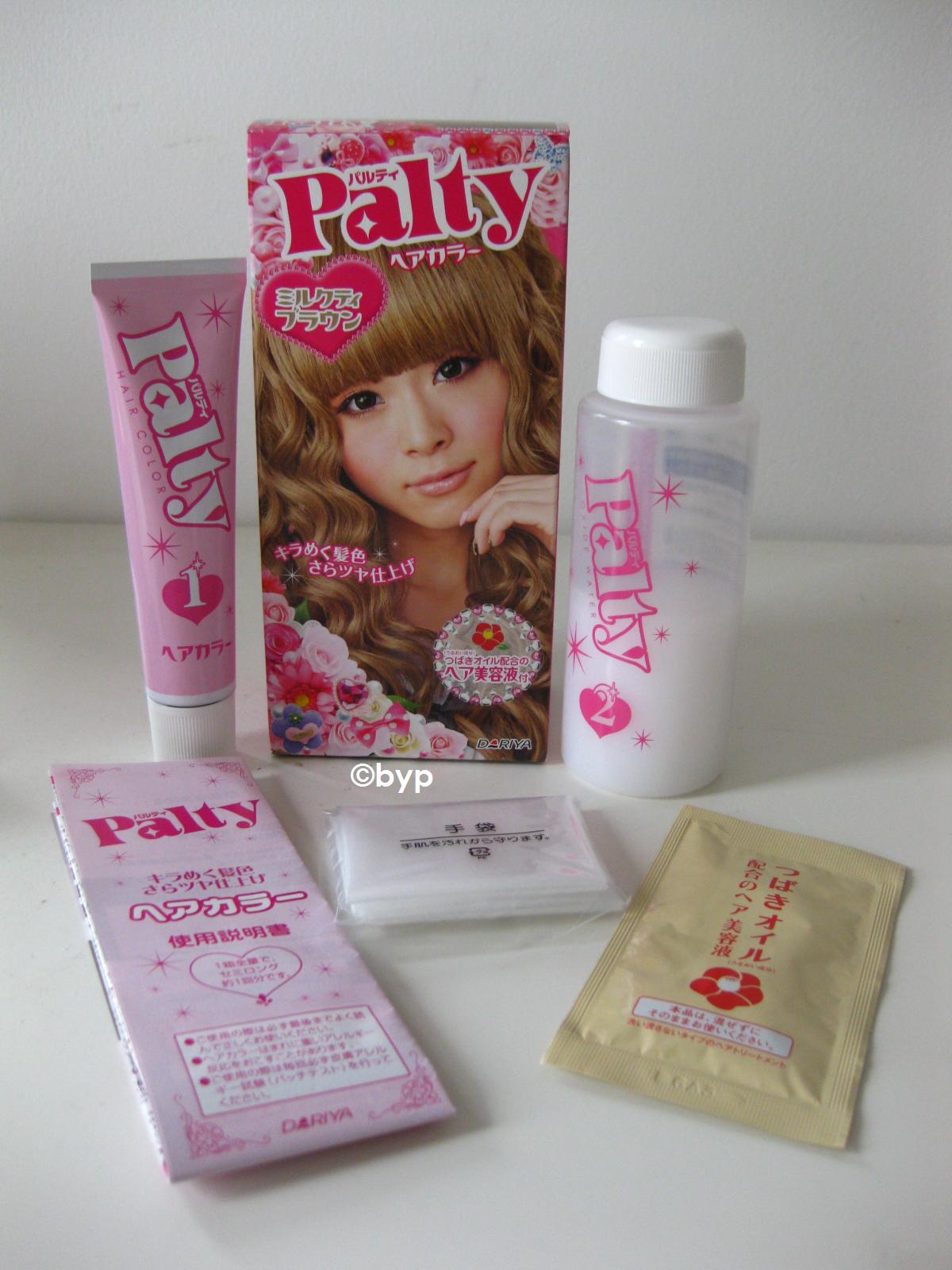 Adventures of a Bright Young Person: /Hair/ Palty Milk Tea Brown Hair Dye