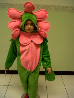 Kostum Bunga Mawar Pink Buatan Ibu Grace | Kostum Anak