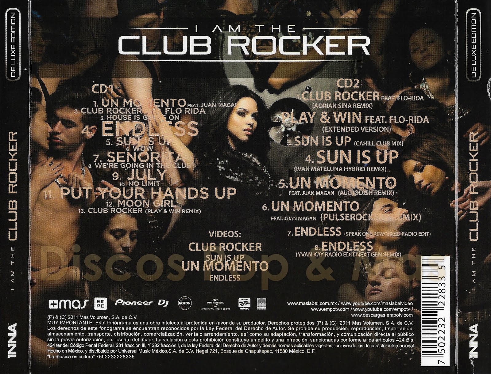 Discos Pop & Mas: Inna - I Am the Club Rocker (Deluxe)