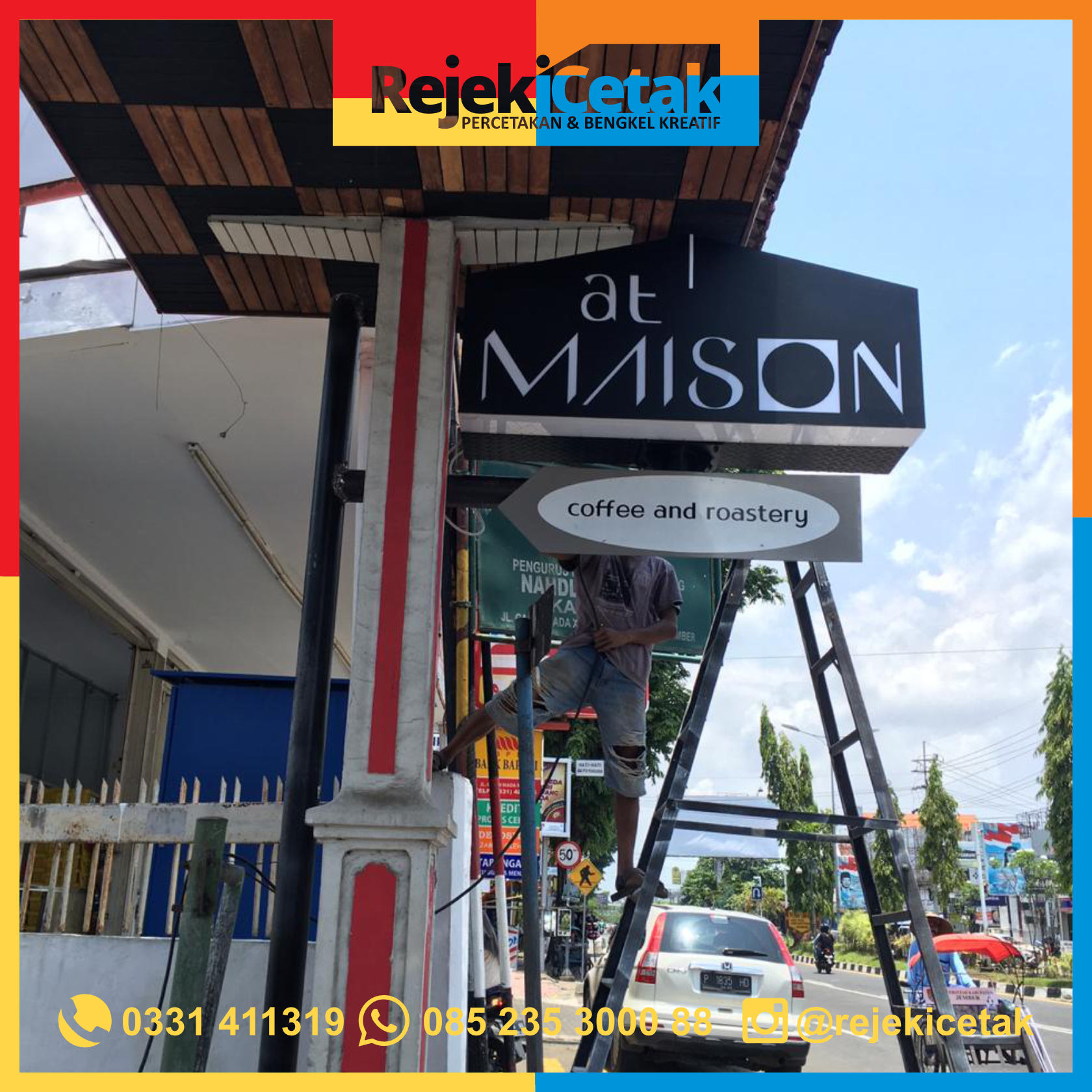 Material apa yang terbaik untuk membuat Neon Box? - REJEKI CETAK