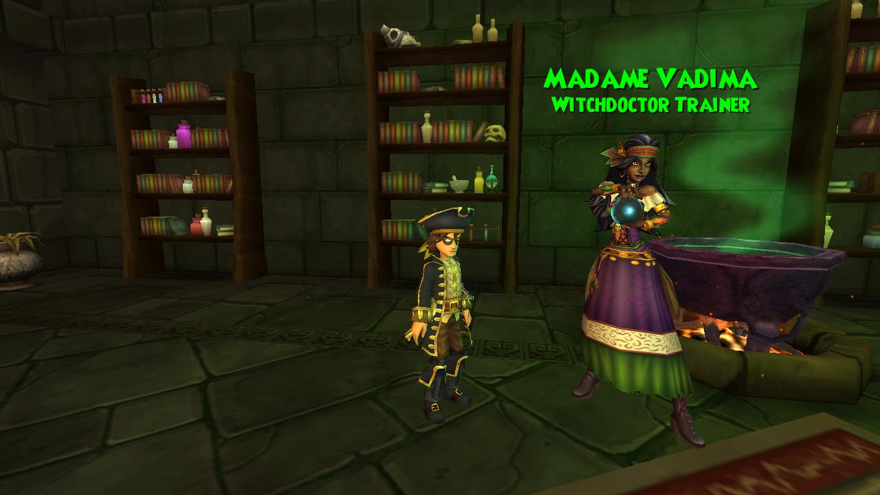 Around the Spiral with Edward Lifegem: Pirate101 Classes (Witchdoctor)
