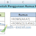 Rumus ROWS Di Excel Untuk Menghitung Jumlah Baris - Adhe-Pradiptha