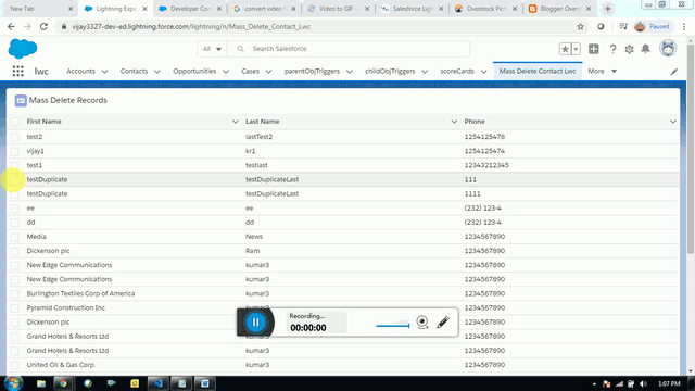 Delete multiple rows dynamically from contacts in lightning web ... Delete multiple rows dynamically from contacts in lightning web ...