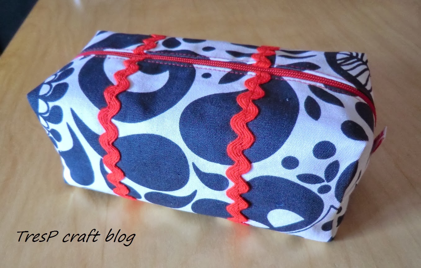 TresP craft blog: NECESER DE TELA CON PATRÓN