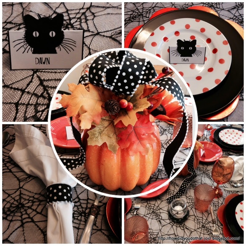 How'd You Do That?: HALLOWEEN TABLESCAPE - HELLO KITTY!