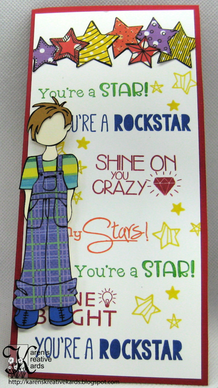 Karen's Kreative Kards: Video - Cardmaking - Stamping With Stencils and ...