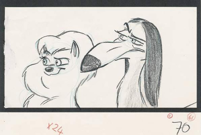 Living Lines Library: Balto (1995) - Storyboards