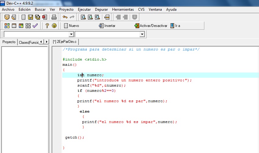 Programación en c++