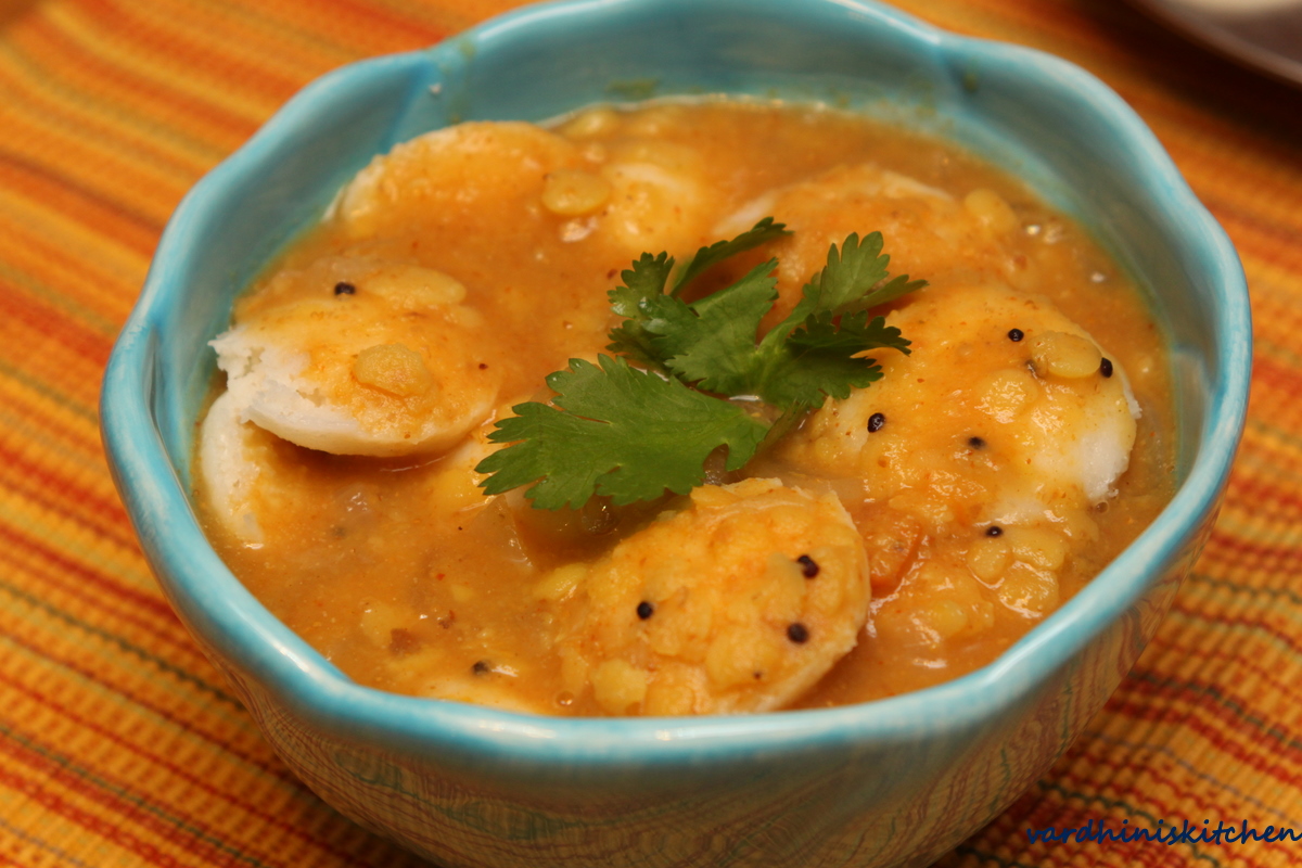 Cooks Joy - Mini Idlis and Sambar