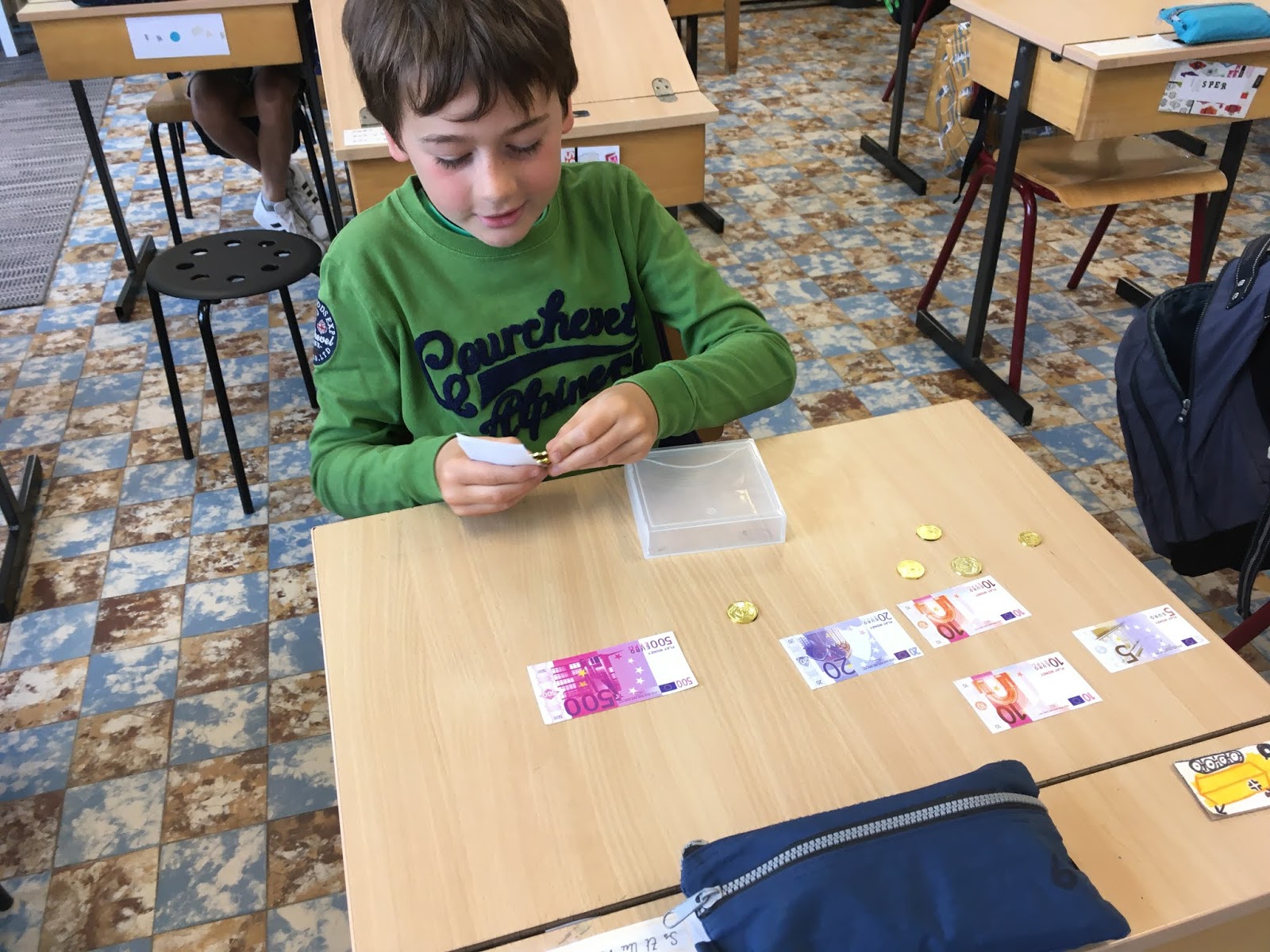 Klasblog L4 GVB Egem: Gepast betalen en geld terugkrijgen