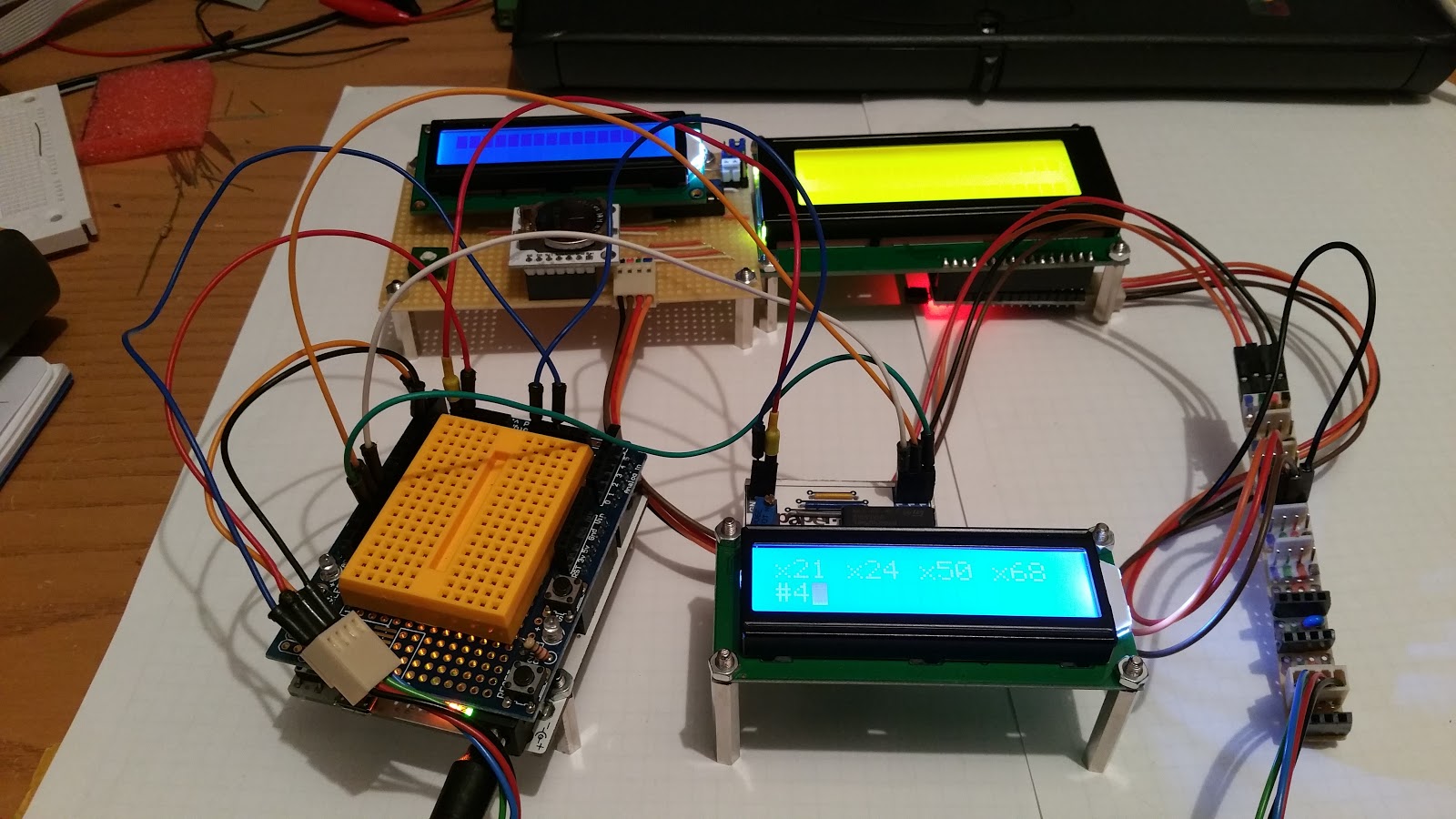 THD Arduino Projekte: I2C Scanner mit 3Wire LCD Anzeige