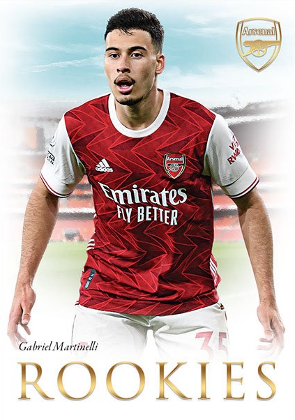 Trading Card Hub.UK: Futera Unique-Live 2021 Arsenal Rookie Set