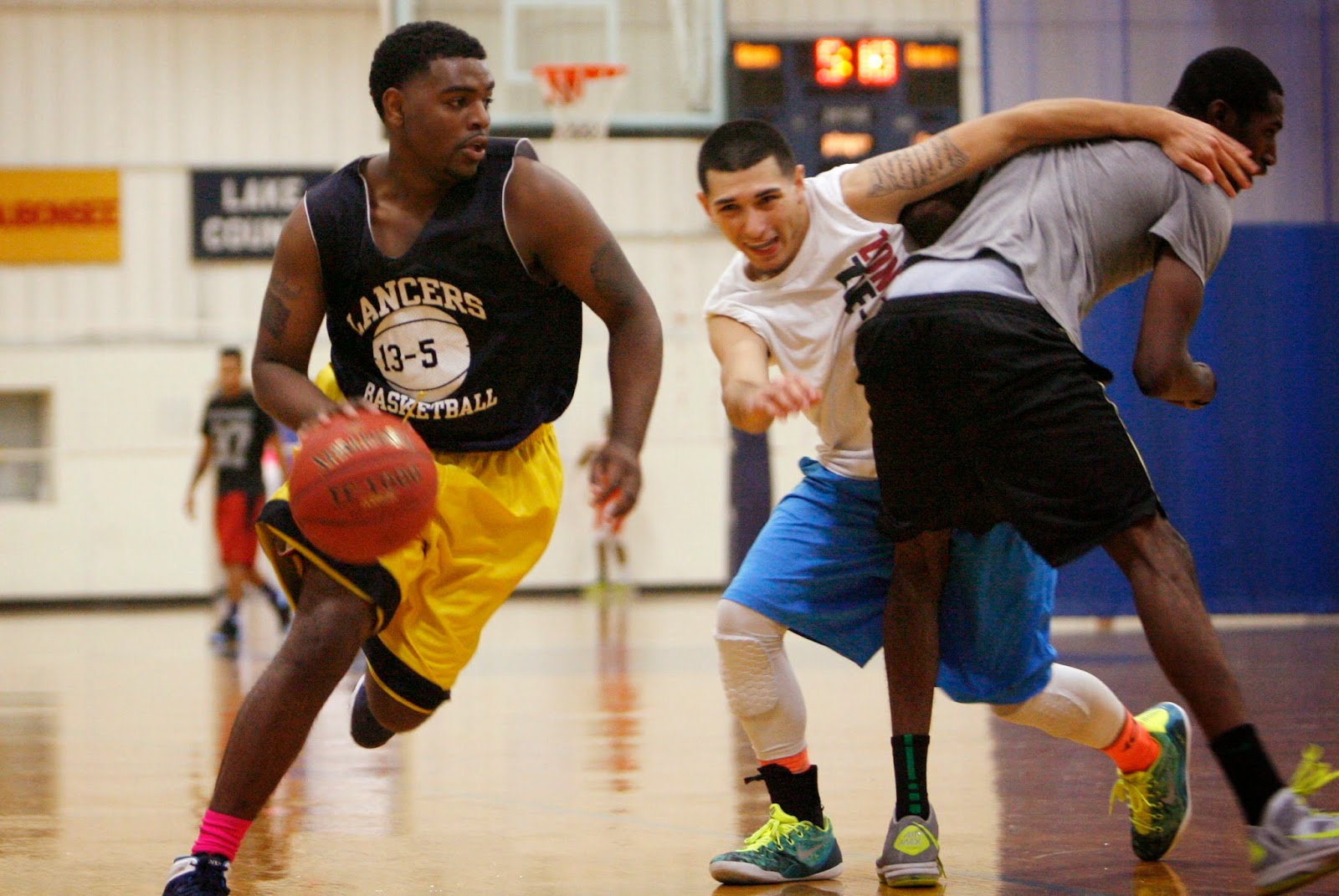 Mark Kodiak Ukena: College of Lake County Basketball Practice