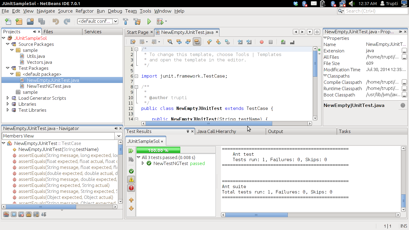 Fossfree And Open Source Software Reverse Engineering In Netbeans And Testcases