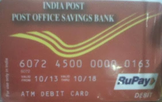 KALAHANDI POST: POST OFFICE- ATM cum Debit Card