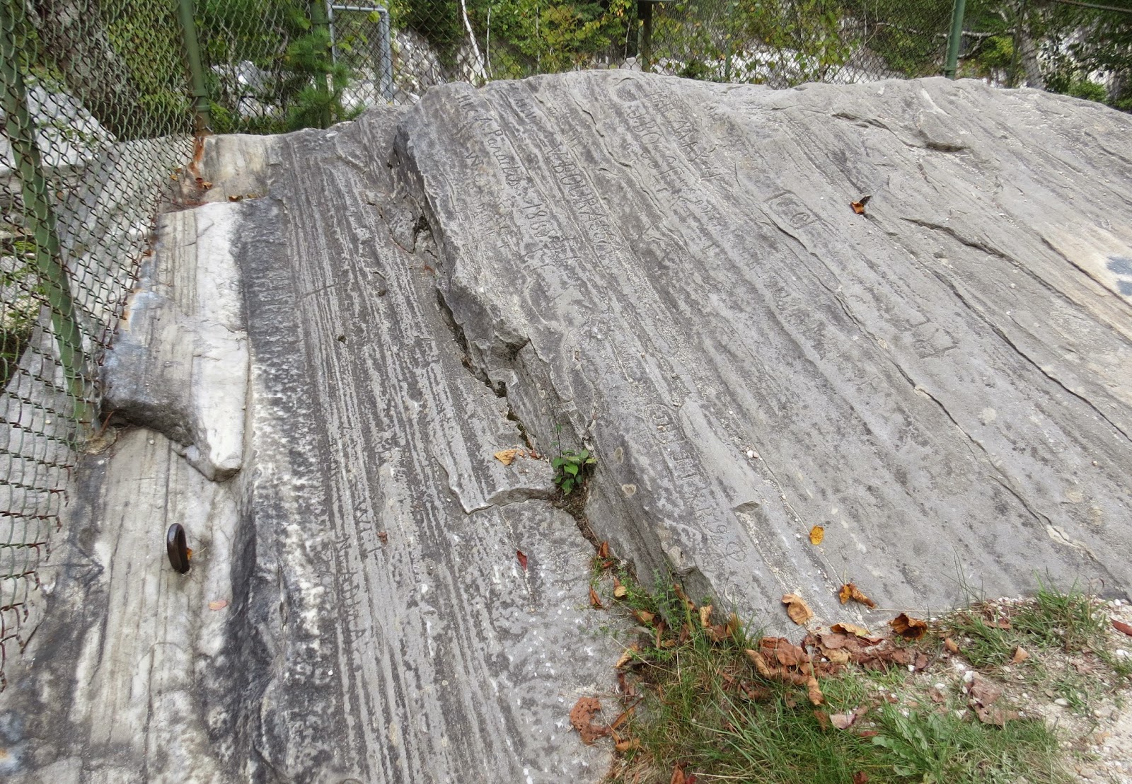 Where's Liz? 2014: White Marble Dam, Natural Bridge, and Mount Greylock