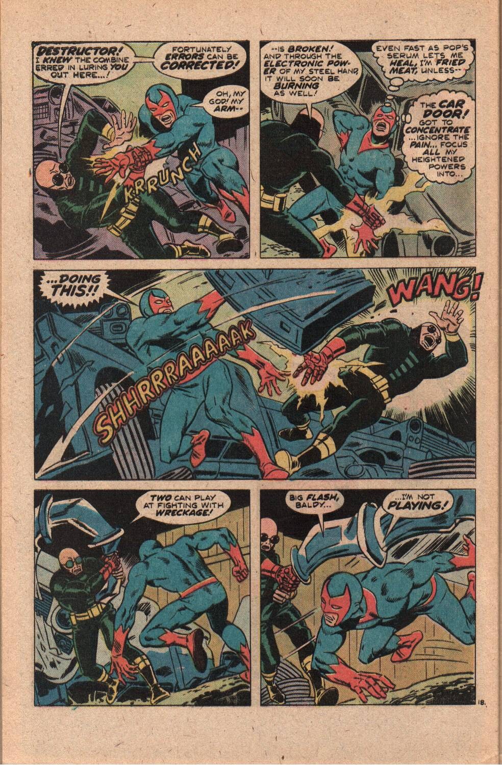 Deathgrip! (DESTRUCTOR #2) Steve Ditko & Wallace Wood (DESTRUCTOR ...