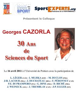 Le blog du GERAR: 30 ans de Sciences du Sport