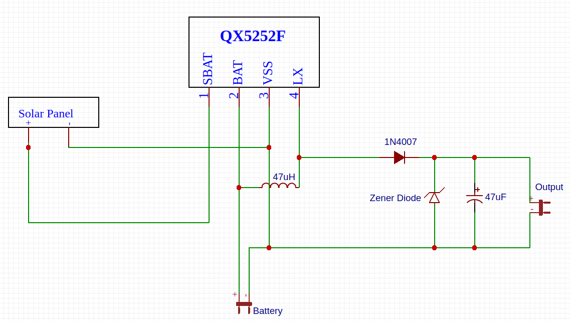 Qx5252f схема включения