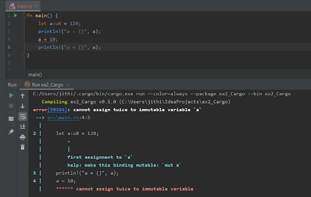 Data Representation in Rust.