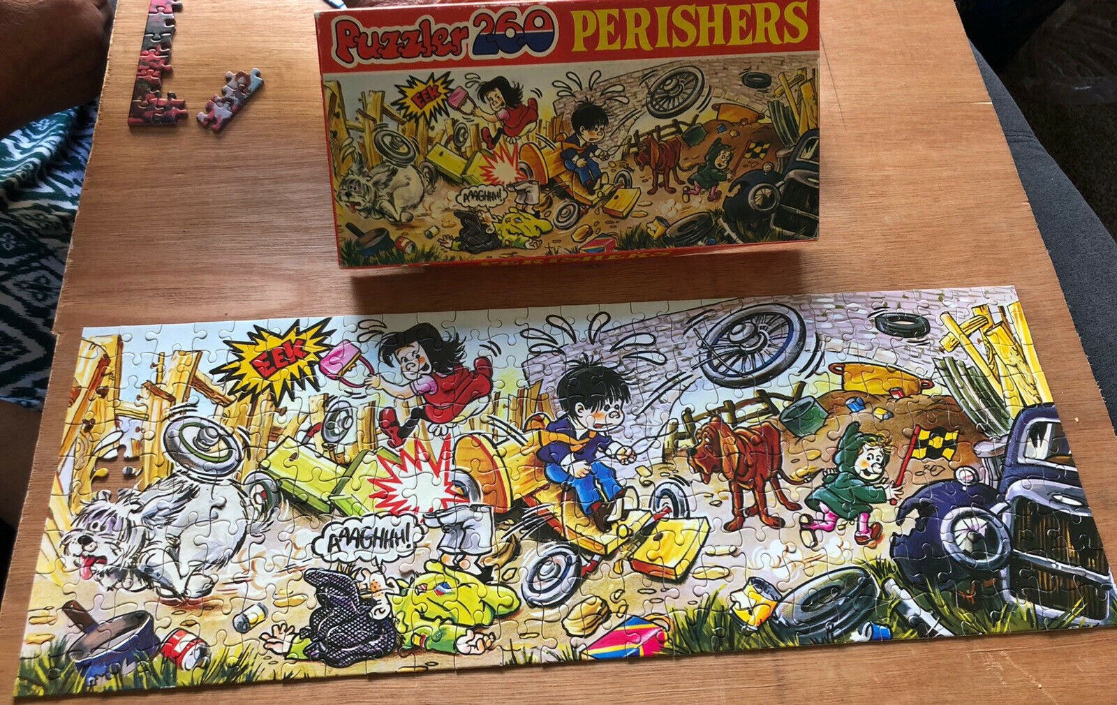 Boys Adventure Comics: 'The Perishers' jigsaws