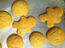 Never Mind....: Colonial Williamsburg Gingerbread Cookies