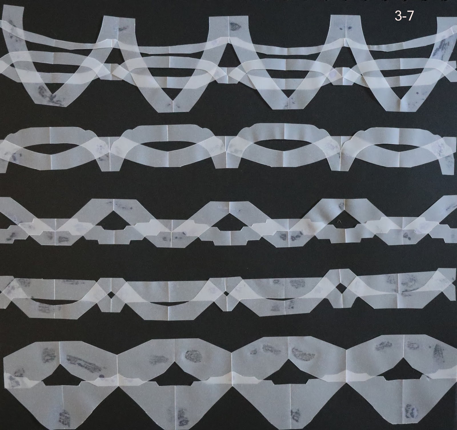 kaytextiles: Diploma Module 3 Chapter 3 - Paper Braids as Stencils kaytextiles: Diploma Module 3 Chapter 3 - Paper Braids as Stencils