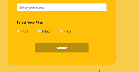 Download selected file in zip format using php form